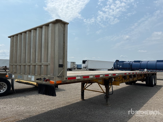 2011 Transcraft Eagle II 45 ft T/A Flatbed Trailer | Ritchie Bros. Auctioneers