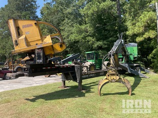 2018 John Deere 437E Trailer Mounted Leveling Heel Boom Log Loader in ...