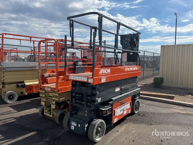 2018 Nichi SV2632E Electric Scissor Lift | Ritchie Bros. Auctioneers