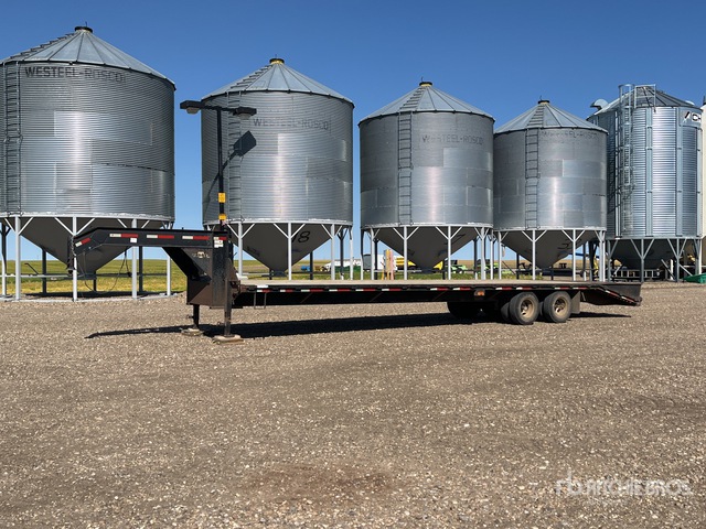 2008 Tarnel 35 ft T/A Gooseneck Remorque à plateau | Ritchie Bros ...