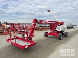 2019 MEC 60-J 4WD Diesel Articulating Boom Lift in Perris, California ...