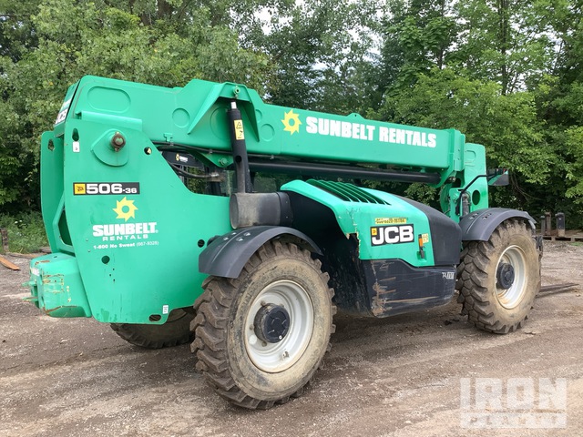 2015 JCB 506-36 Telehandler in Elyria, Ohio, United States (IronPlanet ...