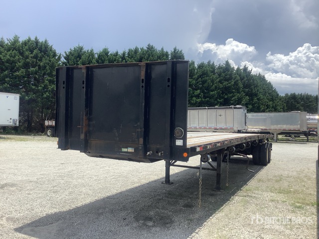 2013 Direct Trailer DT45SVTSLS-LH 45 ft T/A Flatbed Trailer | Ritchie ...