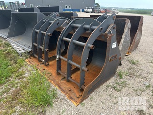 Tink T2025 91 in 3 cyd Q/C Grapple Wheel Loader Bucket - Fits Volvo ...