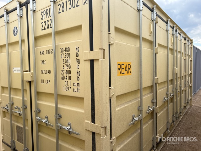 2024 YS-22G2-001 20 ft High Cube Multi-Door Storage Container (Unused ...