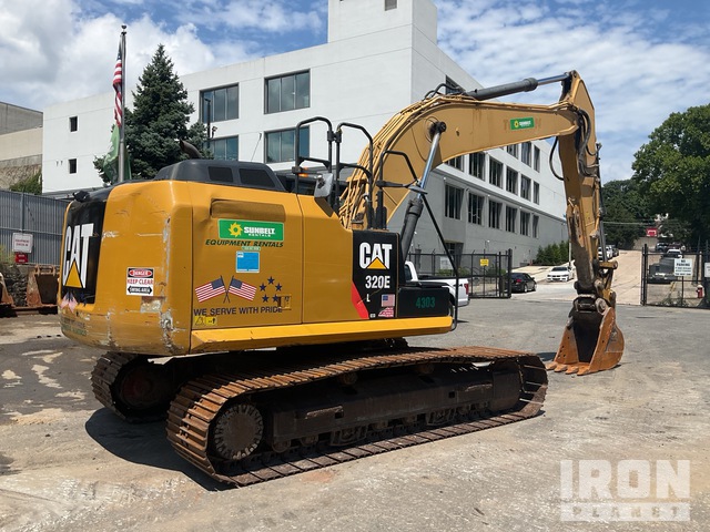 2013 Cat 320E L Tracked Excavator in Mount Vernon, New York, United ...