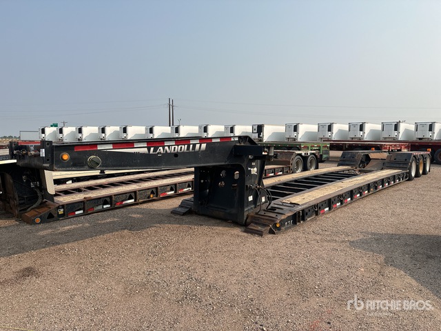 2015 Landoll 855-53 Tri/A Single Drop Removable Gooseneck Lowboy ...