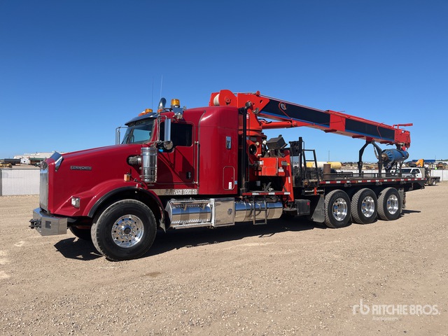 Terex General Telelect 65 on 2015 Kenworth T800 8x6 Sleeper Digger ...