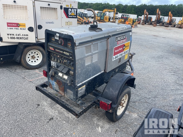 2015 Lincoln Electric Vantage 400 400 A Mobile Multi-Process Engine ...