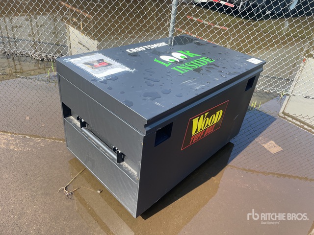 Wood Tuff Box (15) pc Craftsman Tool Set Job Site Box | Ritchie Bros ...