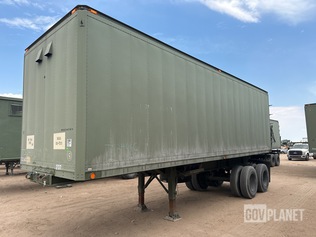 Surplus US ARMY Tank Automotive Command M129A2C Van Trailer in Doyle ...