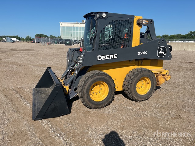2021 John Deere 324G Two-Speed High Flow Skid Steer Loader | Ritchie ...