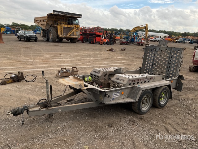 2019 Ifor Williams GH94BT 2140 kg 2.8 m T/A Digadoc Equipment Trailer ...