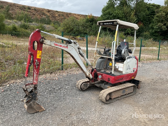 2019 Takeuchi TB216 Mini Excavator | Ritchie Bros. Auctioneers