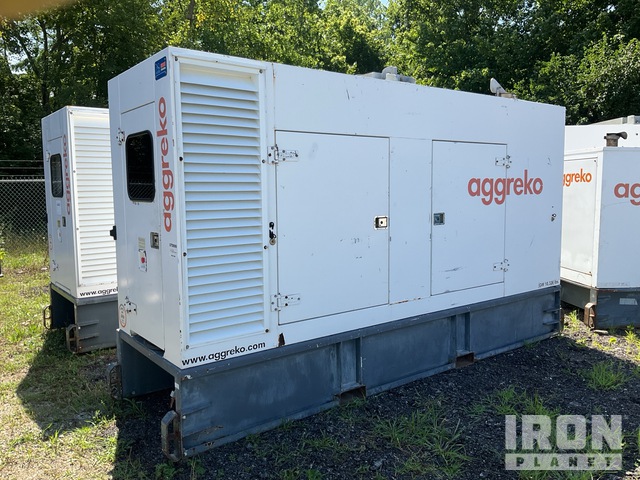 2012 Aggreko Canopy 4i 240 kW Skid-Mounted Generator Set (Inoperable ...