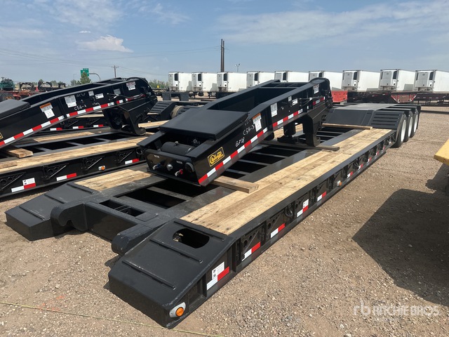 2024 Witzco RG-52 52 ton Tri/A Removable Gooseneck Lowboy Trailer | Ritchie Bros. Auctioneers