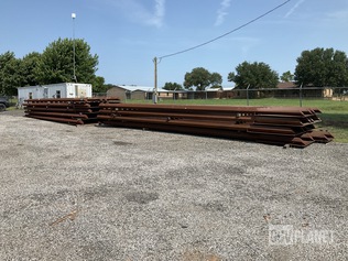 Surplus (18) 33’ X 4’ Steel Bollard Wall Sections in Springtown, Texas ...