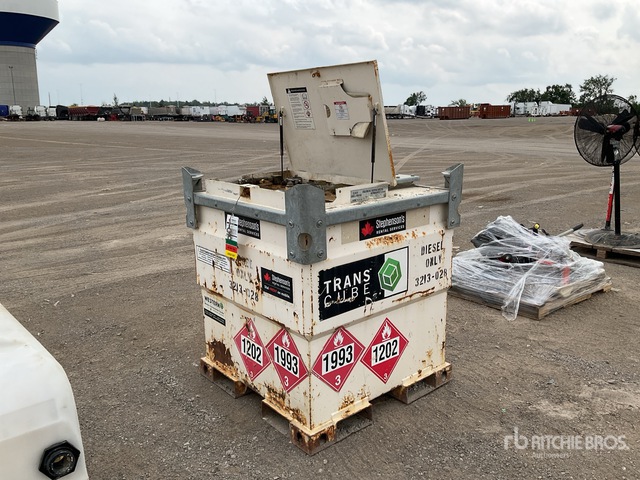 2013 Trans Cube 1000 L Skid Mounted Diesel Fuel Tank | Ritchie Bros ...