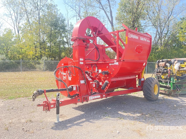 2017 Highline Bale Pro CFR 650 Tow-Behind Hydraulic Bale Processor ...