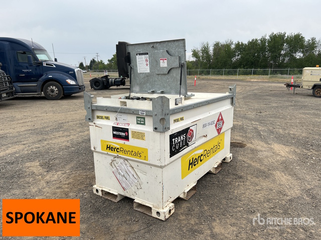 2018 Transcube 20TCG 528 gal Skid Mounted Steel Diesel Fuel Tank ...