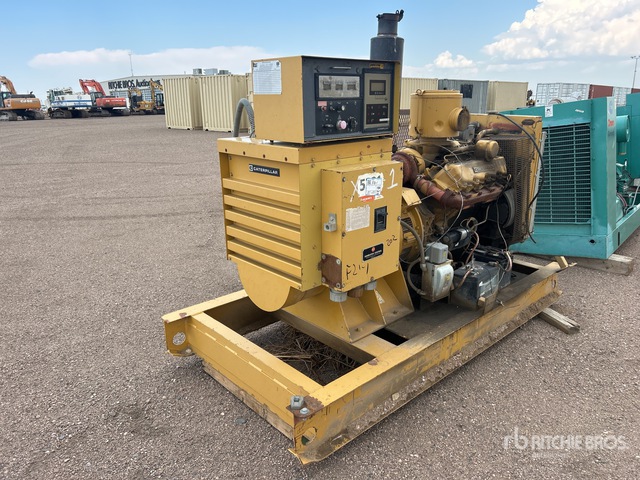 Cat 3208 125 kW Skid-Mounted Generator Set | Ritchie Bros. Auctioneers