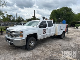 2015 Chevrolet Silverado 3500HD 4x2 Crew Cab Service Truck in Houston ...