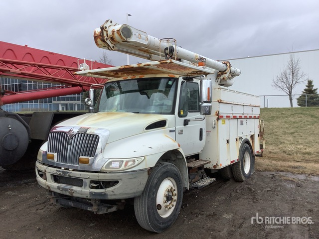 Altec L42A 42 ft on 2008 International 4300 SBA 4x2 Bucket Truck ...