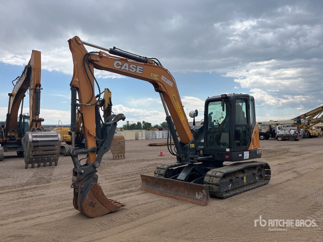 2021 Case CX80C Mini Excavator | Ritchie Bros. Auctioneers