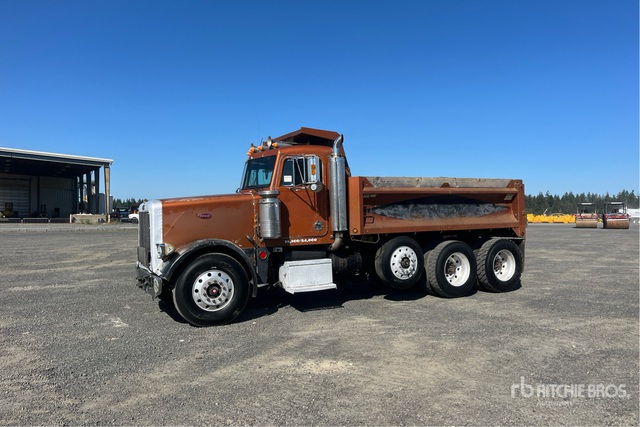 1990 Peterbilt 357 8x4 Tri/A Dump Truck | Ritchie Bros. Auctioneers