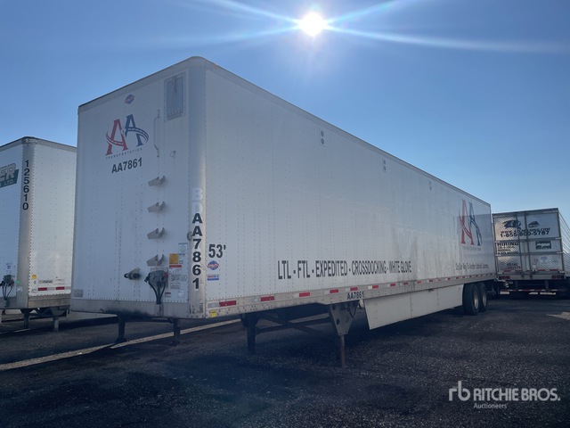 2019 Utility VS2DX 53 ft x 102 in T/A Van Trailer | Ritchie Bros ...