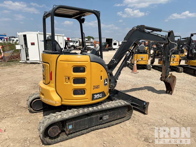 2021 John Deere 35G Mini Excavator in Lake Worth, Texas, United States ...