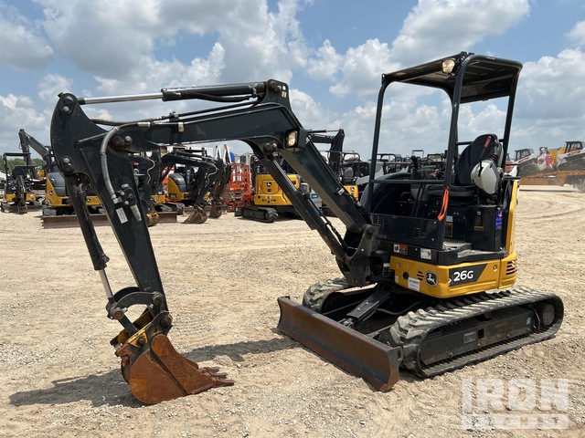 2021 John Deere 26G Mini Excavator | Ritchie Bros. Auctioneers