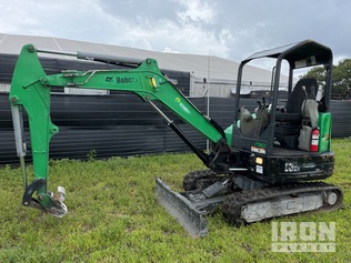 2016 Bobcat E32i Mini Excavator in Medley, Florida, United States ...