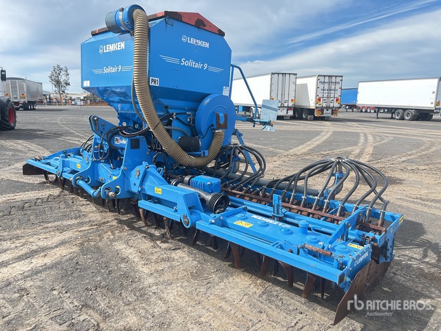 2015 Lemken Solitair 9/600K 6 m 3-Point Power Harrow Seed Drill ...