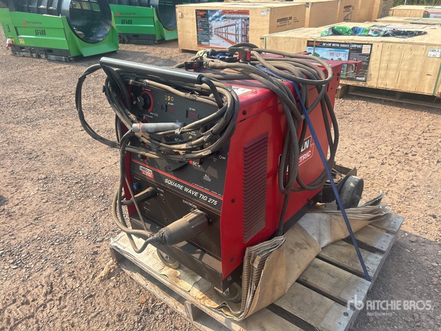 Lincoln Electric Square Wave Tig 275 275 A Mobile TIG Electric Welder ...