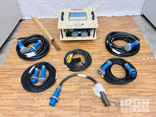 LEX 15 kW Power Distribution Spider Box w/ 60 Amp Power Feeder Cords ...