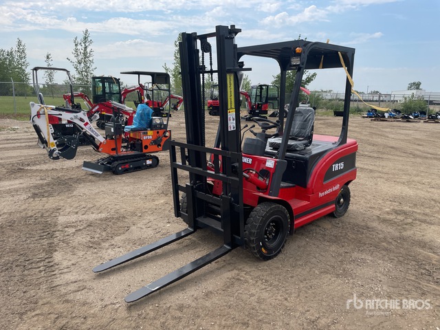 2024 TRANER TR15 Electric Forklift (Unused) | Ritchie Bros. Auctioneers