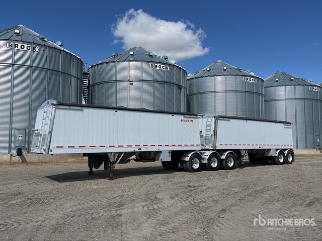 2020 Maxxim 28 ft Tri/A Super B-Train Lead Grain Trailer | Ritchie Bros ...