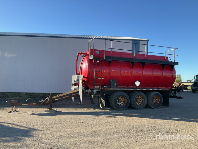 2012 Wabash 19700 L Tri/A Drawbar Tanker Trailer | Ritchie Bros ...