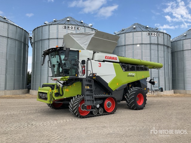 2023 Claas LEXION 8700 4x4 Combine Harvester | Ritchie Bros. Auctioneers