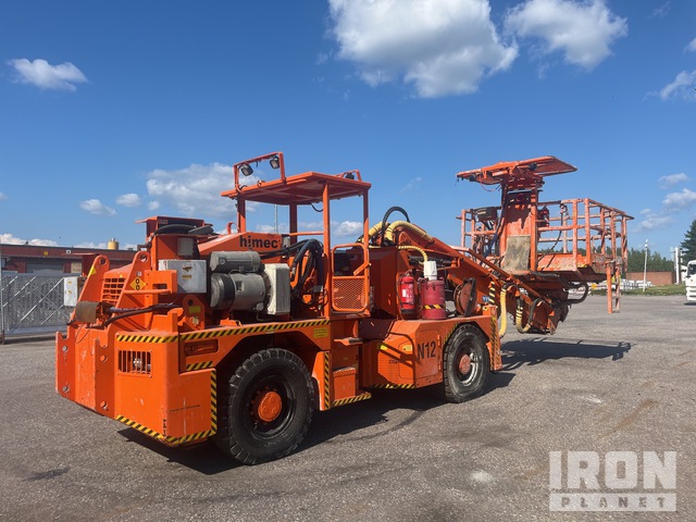 Surplus 2005 Normet Himec 9910 B Rex 4x2 Underground Lift Bucket Truck ...