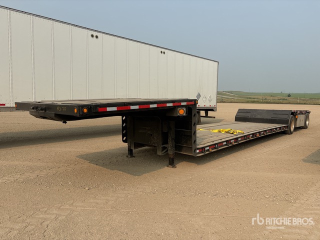 2016 XL Specialized Spread Axle Double Drop 48 Ft Lowboy Trailer ...
