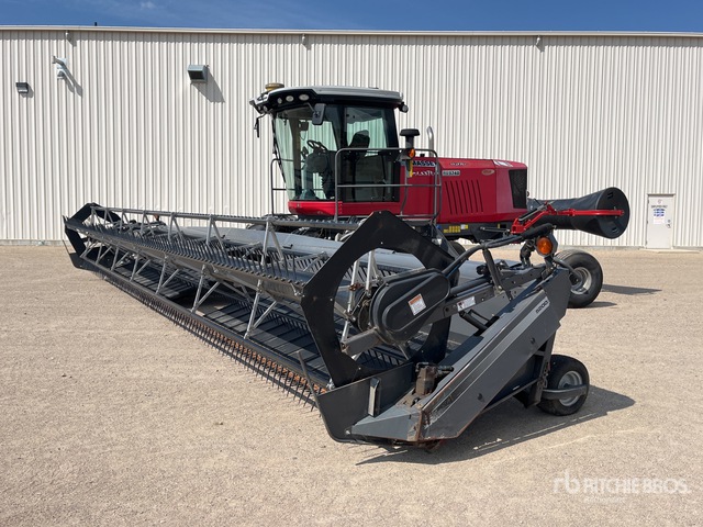 2012 Massey Ferguson WR9740 35 ft Swather Windrower | Ritchie Bros ...