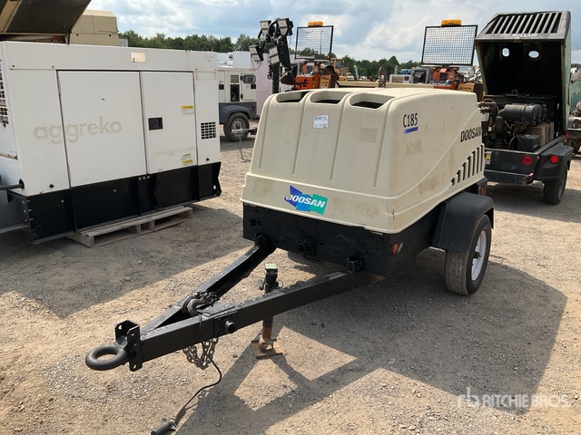 2015 Doosan C185 185 cfm Mobile Air Compressor | Ritchie Bros. Auctioneers