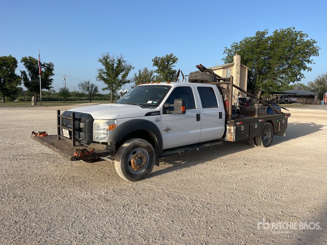 2015 Ford F-550 XL 4x4 Crew Cab Roustabout Truck | Ritchie Bros ...