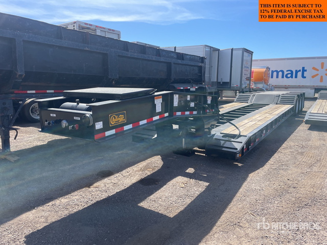 2024 Witzco RG-52 Tri/A Removable Gooseneck Lowboy Trailer | Ritchie Bros. Auctioneers
