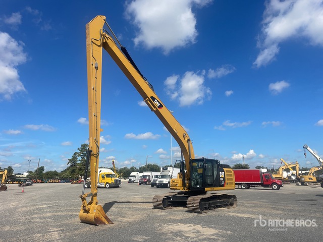 2018 Cat 326F L Long Reach Tracked Excavator | Ritchie Bros. Auctioneers
