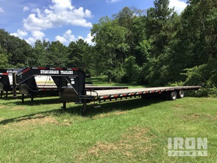 2022 Davidson 35+5GN TA10 40 ft T/A Gooseneck Flatbed Trailer, Laurel ...