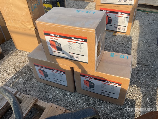 Quantity of (3) 2024 Powertek MMA160 160 A Stick 160 Amps Electric ...