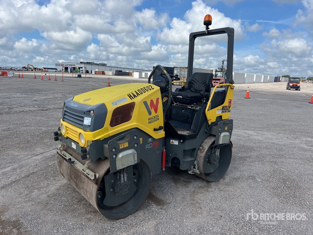 2021 Wacker Neuson RD28-120 Double Drum Roller | Ritchie Bros. Auctioneers